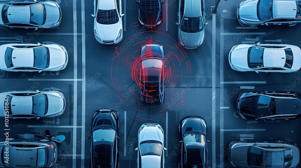Top View Visualization of a Smart Car Parking Assist System with ...
