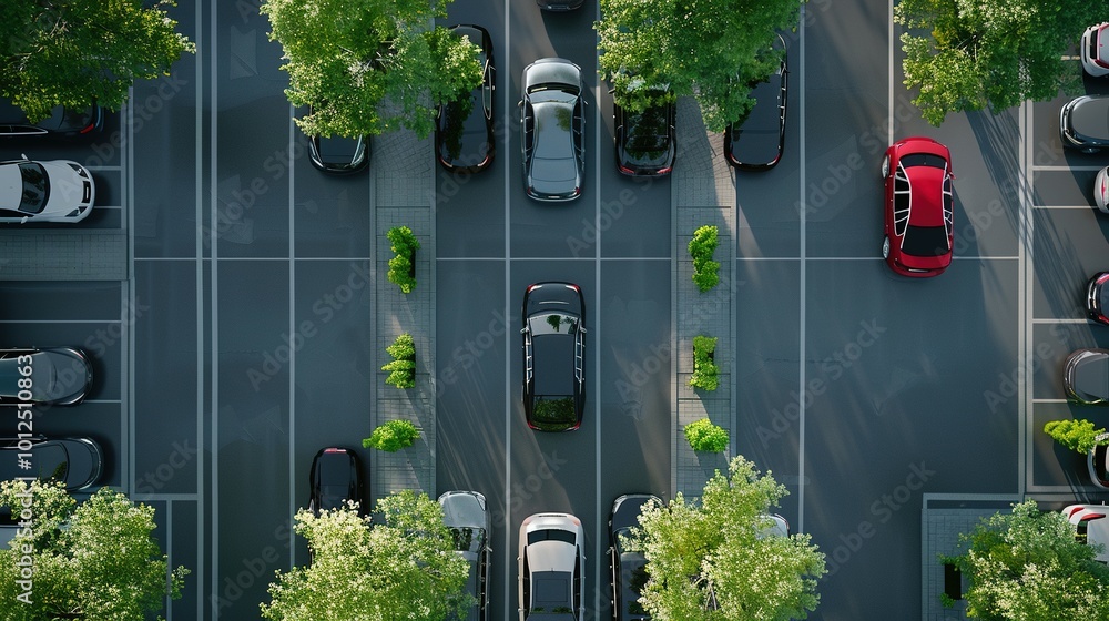 Top View Visualization of a Smart Car Parking Assist System with ...