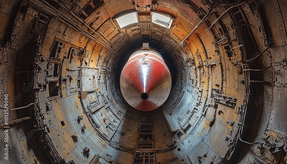 Unveiling the Titan: Missile Silo Door Opening to Reveal Looming Weapon ...