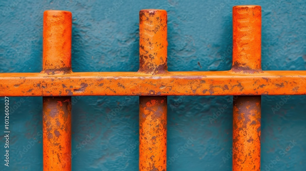 Explore the haunting beauty of old prison cell bars, where rust meets ...