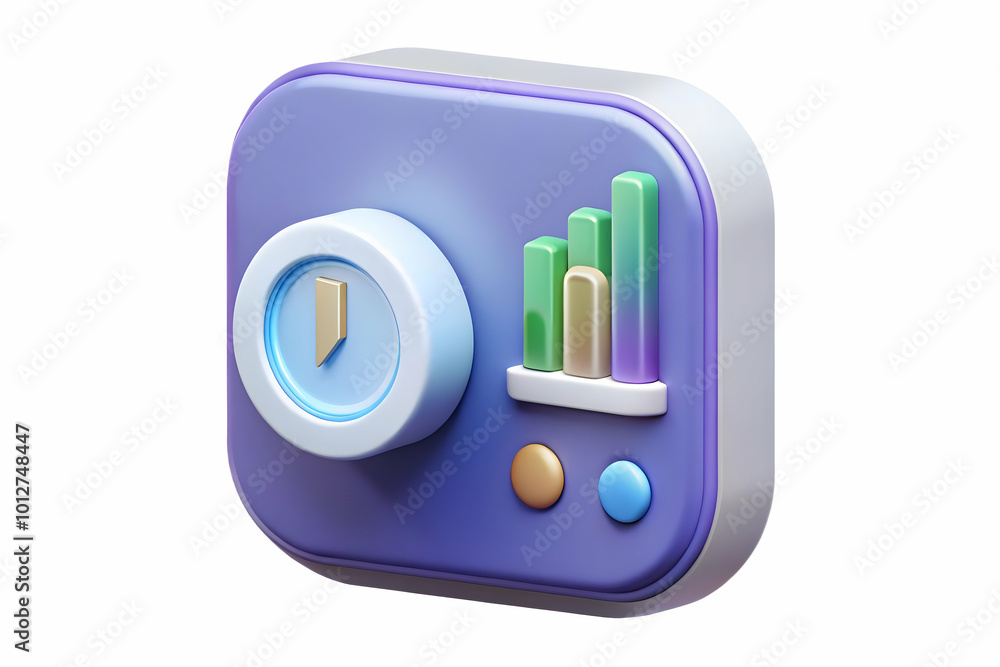 Flat Holographic Smart Thermostat with Floating Temperature Graph ...