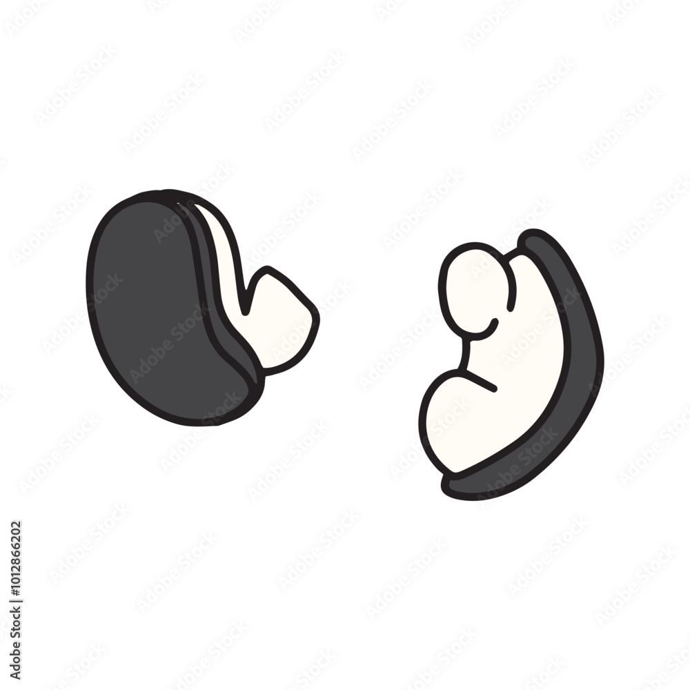 hand and foot comic cartoon element stock. character variant gesture ...