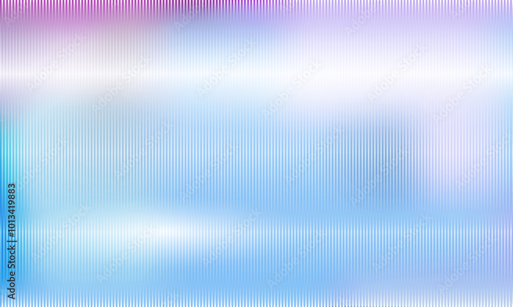 Transparent abstract gradient background with trendy ribbed glass ...