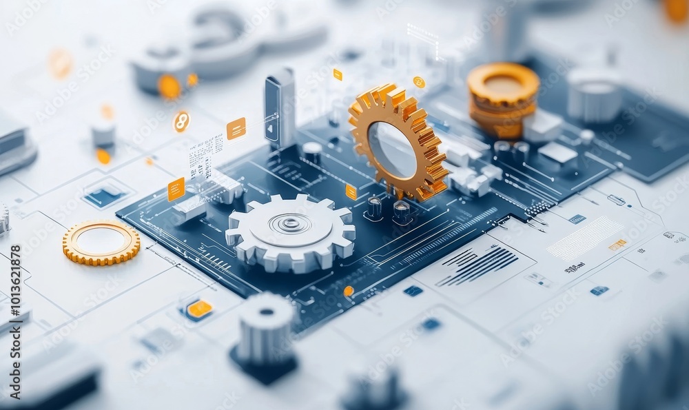 Dynamic business environment showcasing the concept of business agility ... Dynamic business environment showcasing the concept of business agility ...