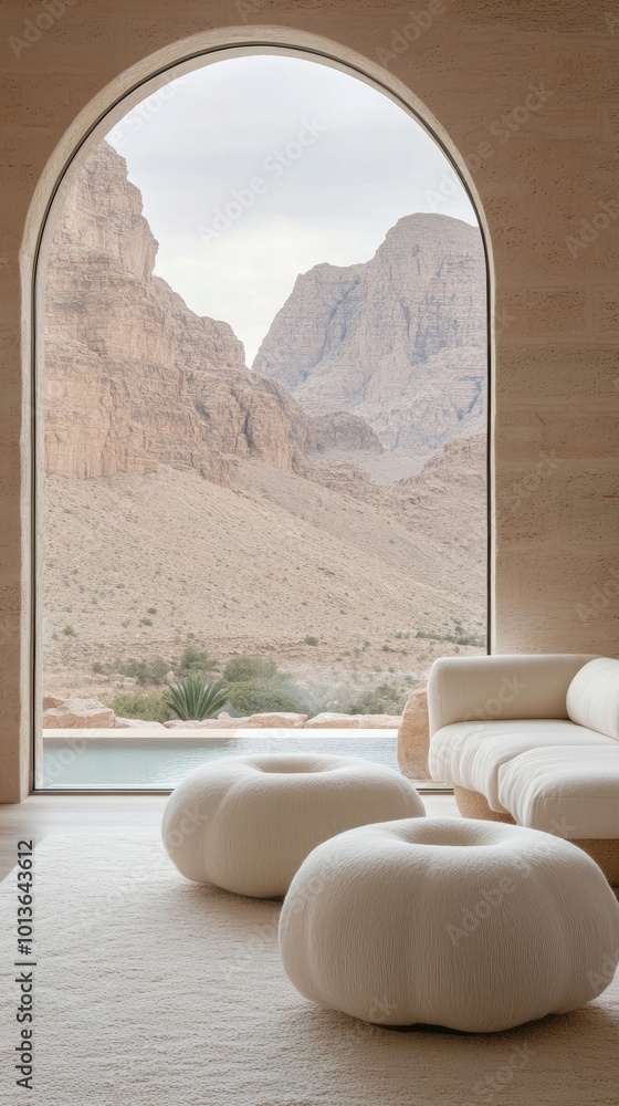 Experience a serene retreat in a Saudi Arabian mansion with a spacious ...