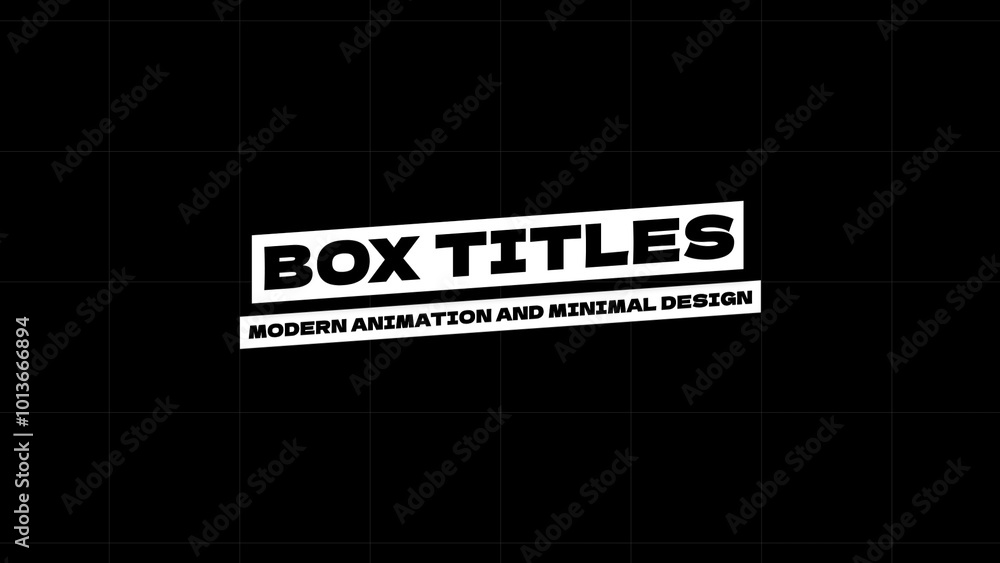Box Titles 6 Stock Template | Adobe Stock