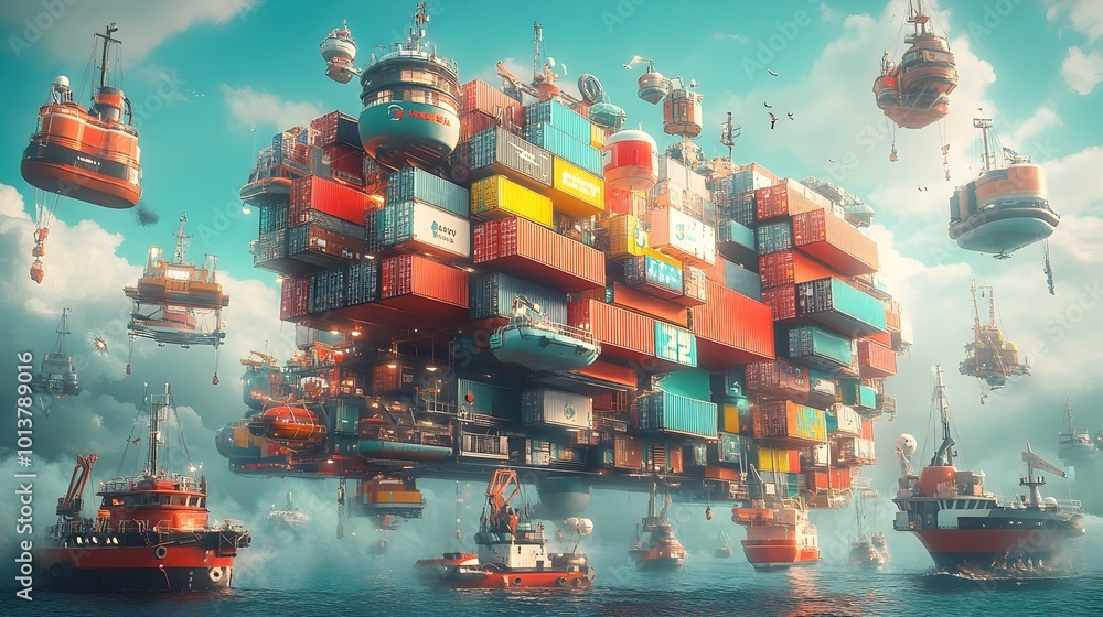 Pioneering cargo container vessels utilize cutting edge technology to ...