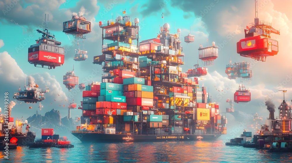 Pioneering cargo container vessels deploy cutting edge technology to ...