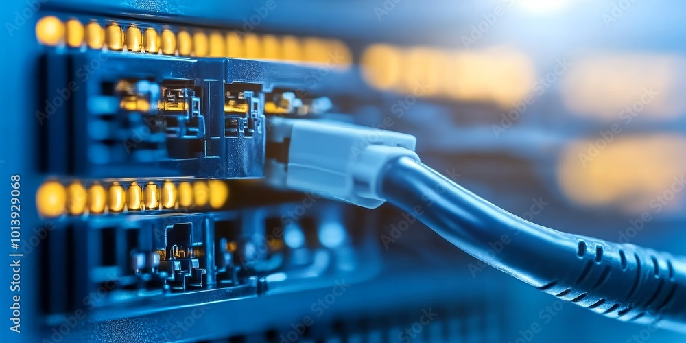 Router Configuration Illustrate A Technician Configuring A Router Or Switch Showcasing The