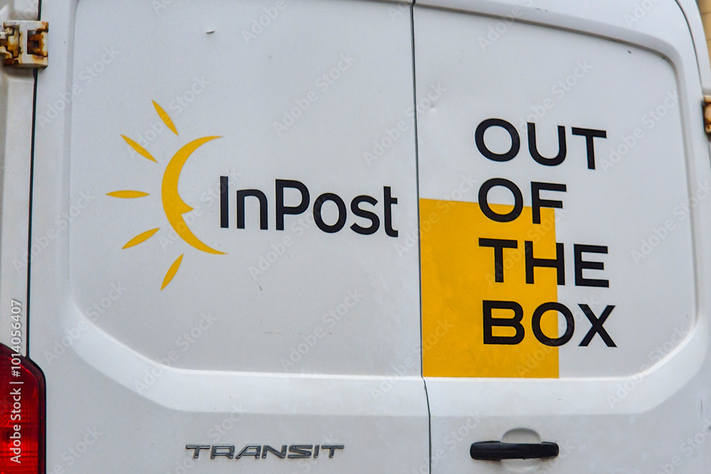 Rzeszow, Poland - September 20, 2024: InPost delivery van showcasing ...