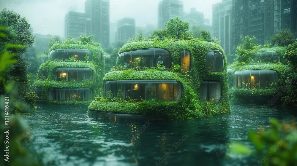 innovative concept of a sponge city showcases naturebased solutions ...