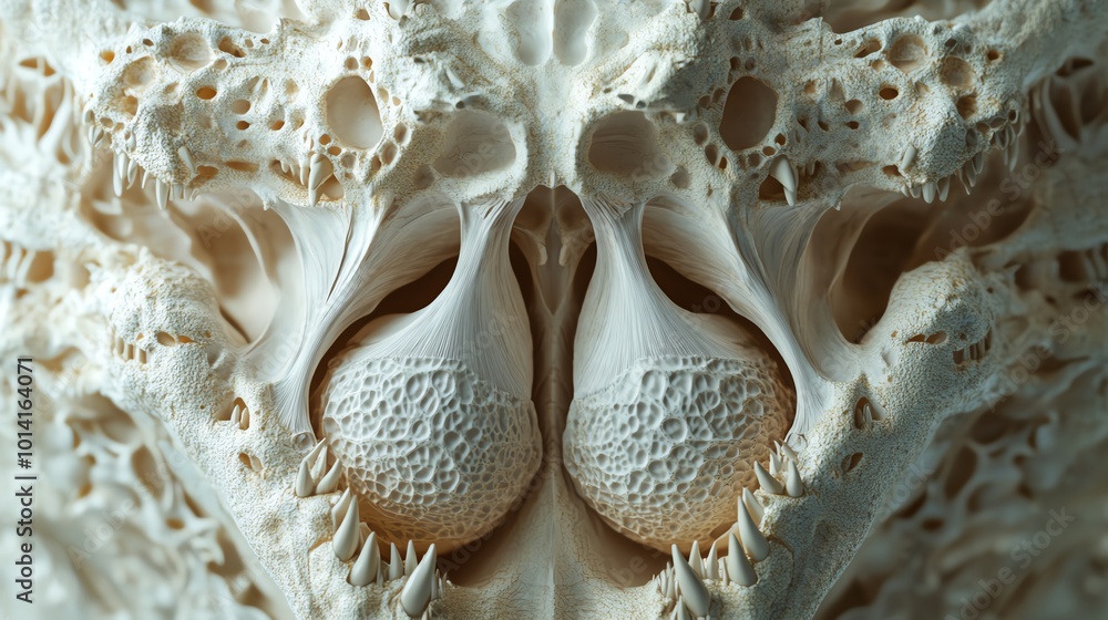Detailed view of a crocodile s lungs with dual respiratory systems ...
