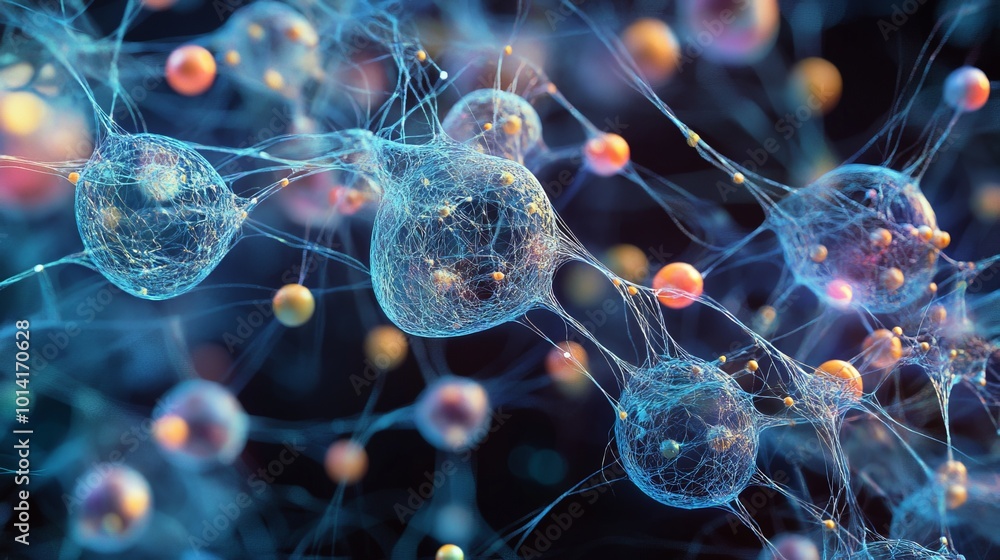 Systems biology represented by a complex network of interconnected ...