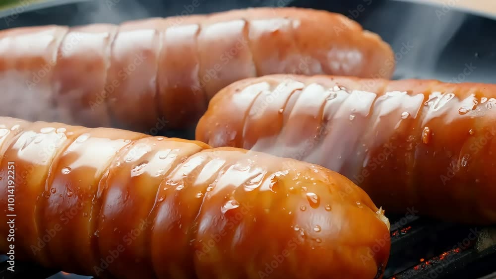 Indulge captivating visual sa ges sizzling cook each crackle pop ...