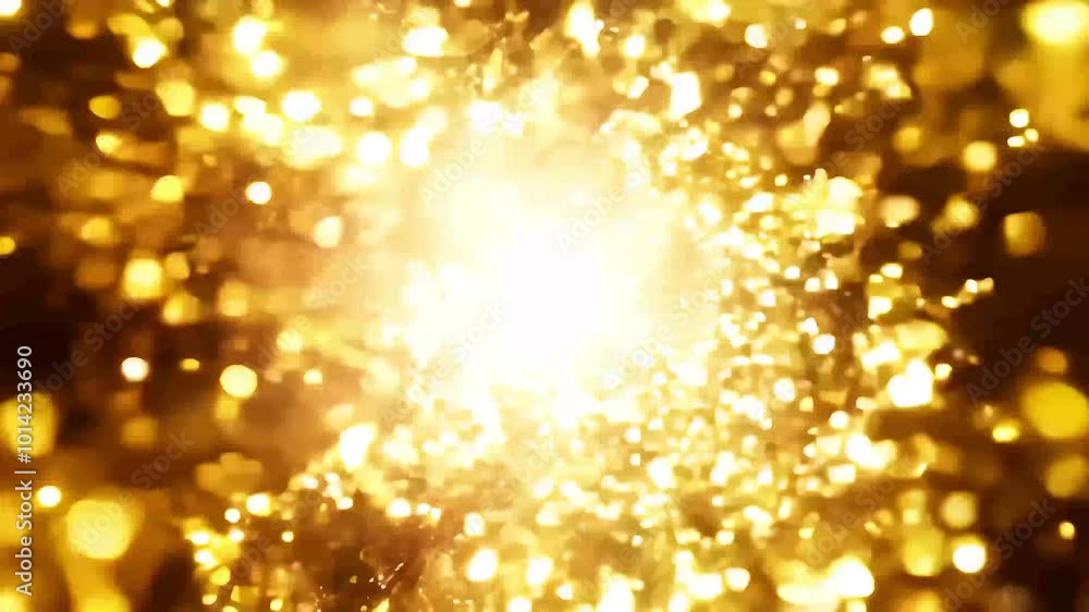 mesmerized 4K symmetrical explosion animation sun flash lights optical ...
