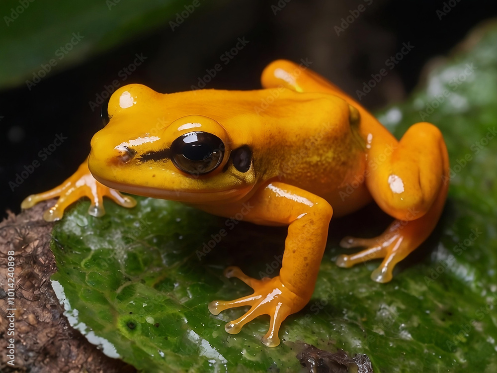Golden Mantella (Mantella aurantiaca) – Native to Madagascar, this ...