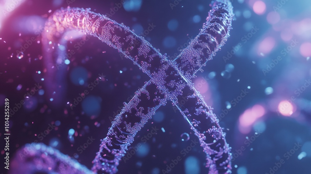 DNA manipulation using CRISPR-Cas9 technology for precision gene ...