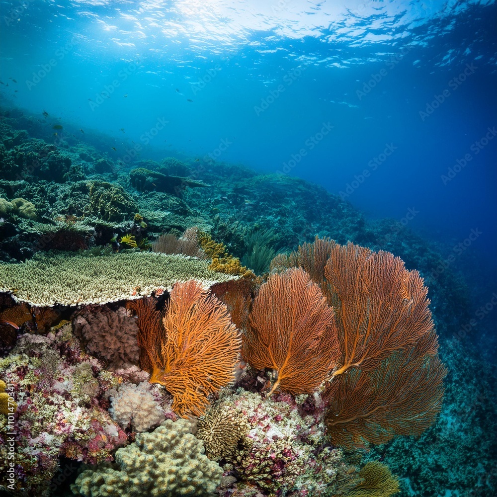 The Vibrant Coral Reefs and Clear Blue Waters of the Great Barrier Reef ...