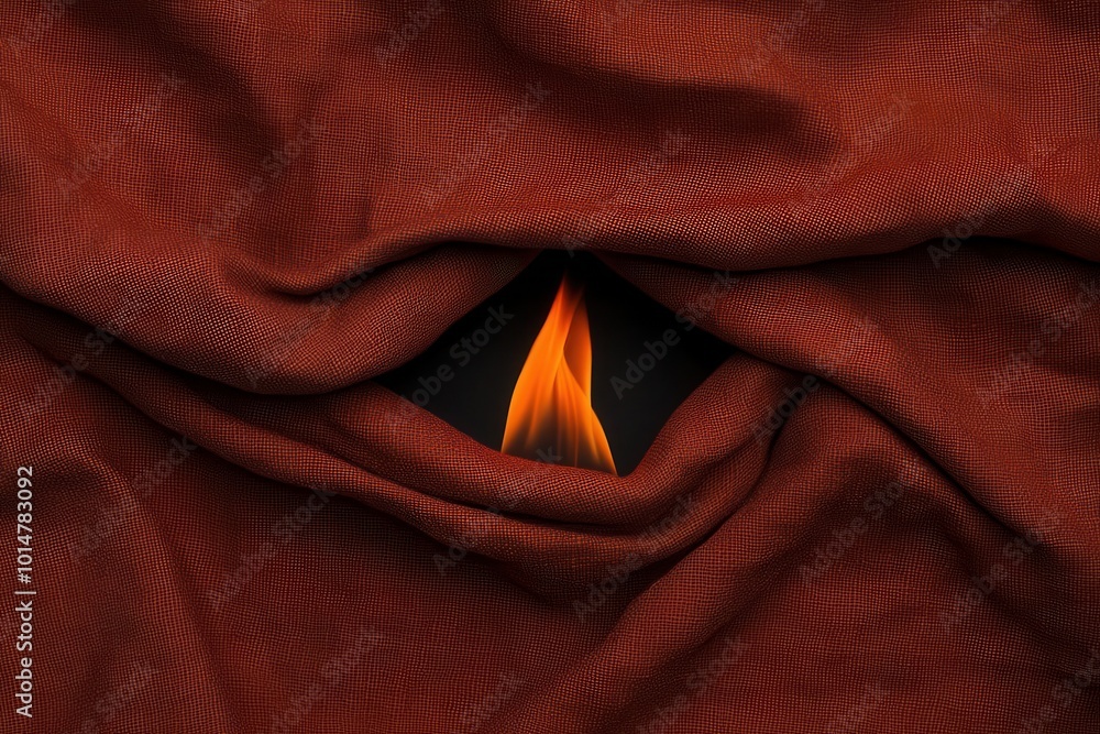 Fire extinguishing through fire blankets to smother small fires and ...
