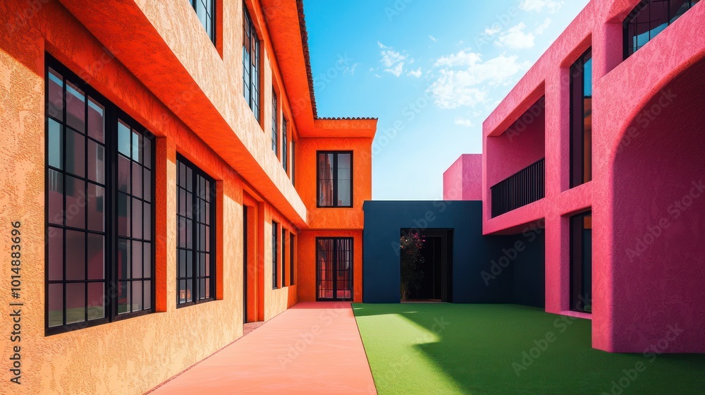 Lavish residence with quartz window frames, a cobalt terrace, and ...