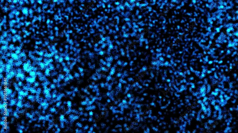 Abstract background Energy light cell particles. A collection of ...