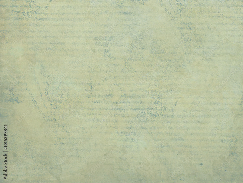 Old paper texture in subtle green color like sage leaves. Watercolor on ...