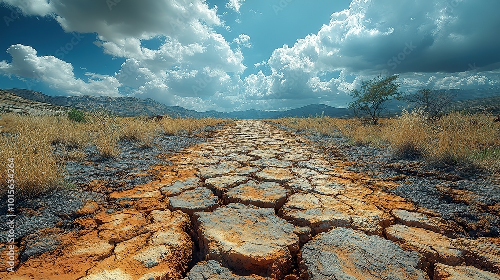 Drought-ravaged land worsens as climate change continues to affect the ...