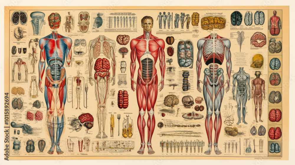 Stock-illustrationen This is a colorful poster showing the 12 main ...