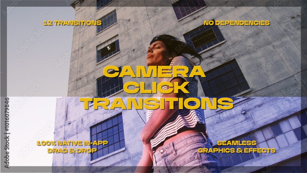 Camera Click Transitions Stock Template | Adobe Stock