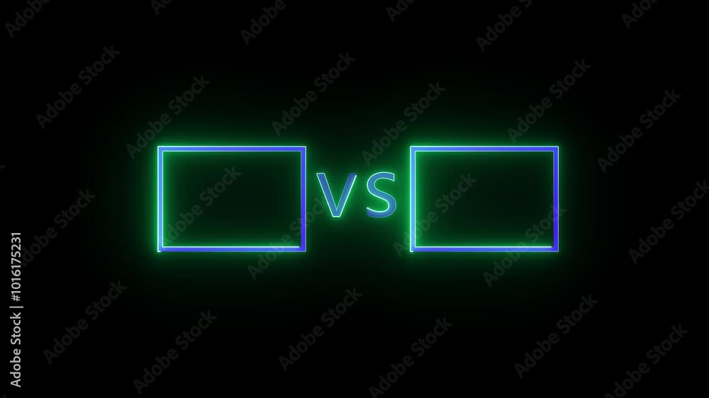 Seamless loop animation rectangles frame 4K video motion graphic ...