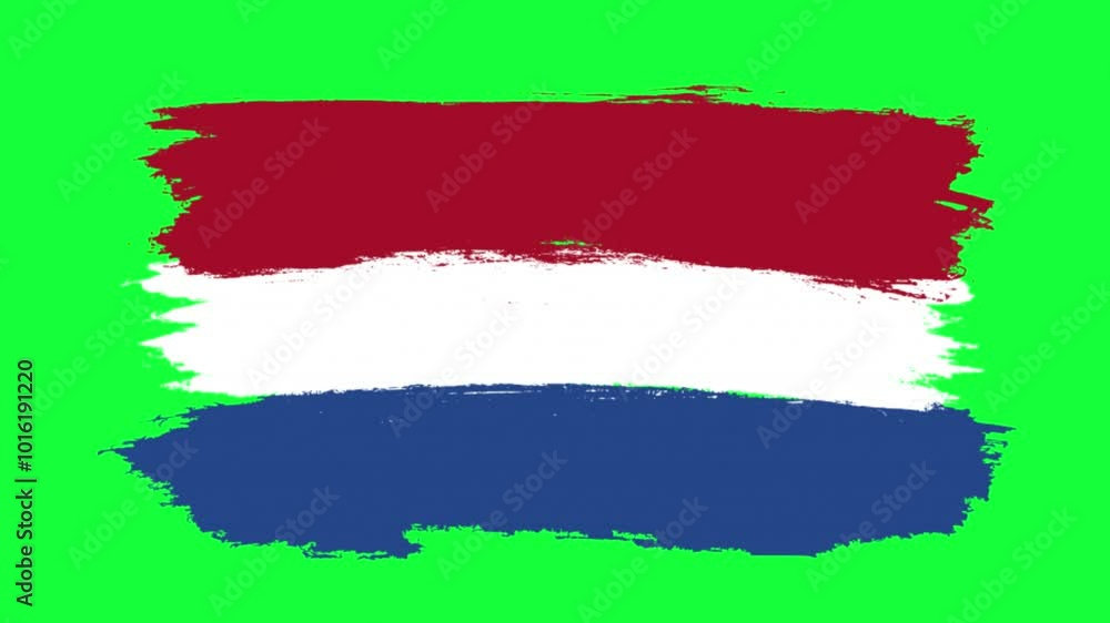 2D animated flag of USA, UK, Iran, Turkey, Canada, and the Netherlands ...