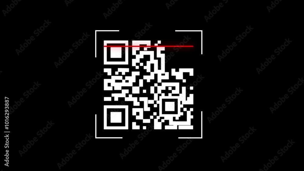 scan qr code animation, Barcode scan sign icon, QR scan interface, QR ... scan qr code animation, Barcode scan sign icon, QR scan interface, QR ...