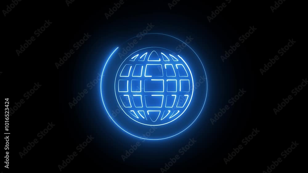Global network connection and data connections concept. Communication ...