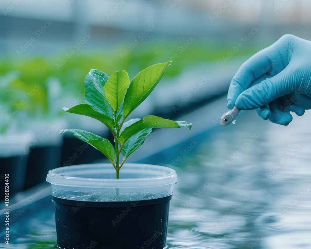 Aquaponic and hydroponic greenhouse integration, using fish waste to ...