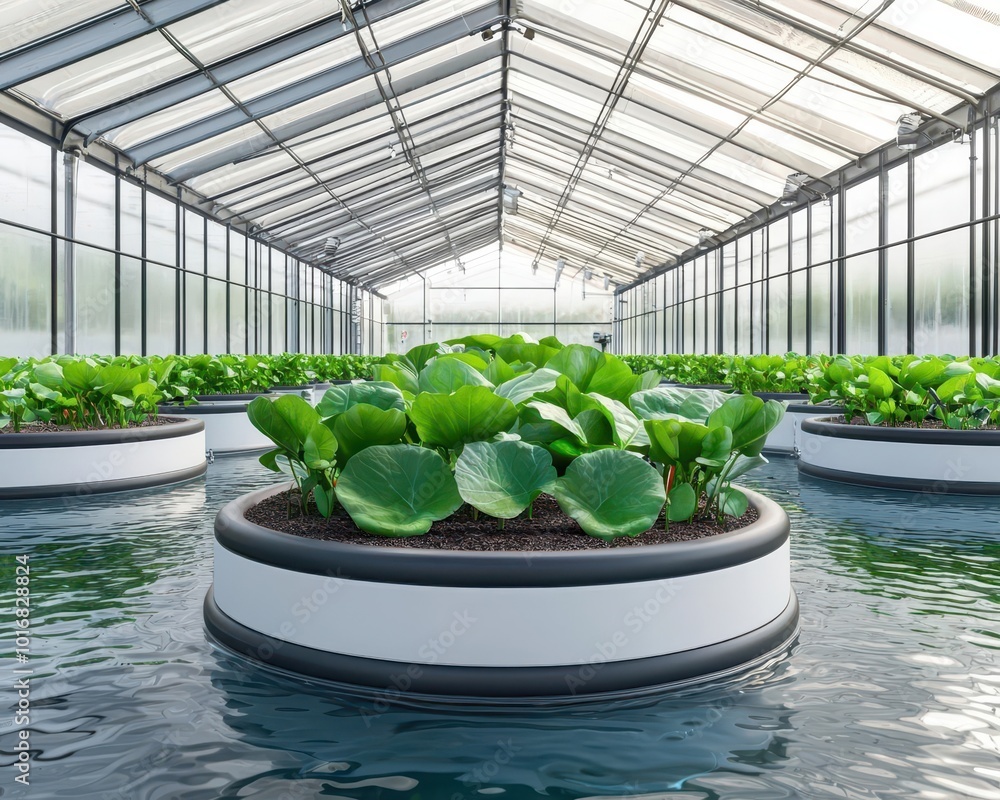 Aquaponic and hydroponic greenhouse integration, using fish waste to ...