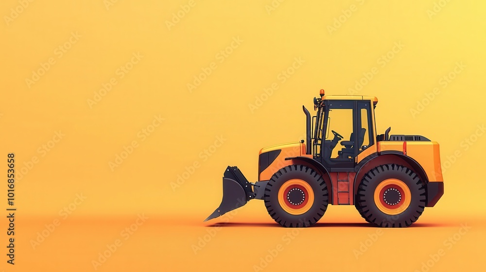 Modern loader with smart load-sensing technology, adjusting power ...