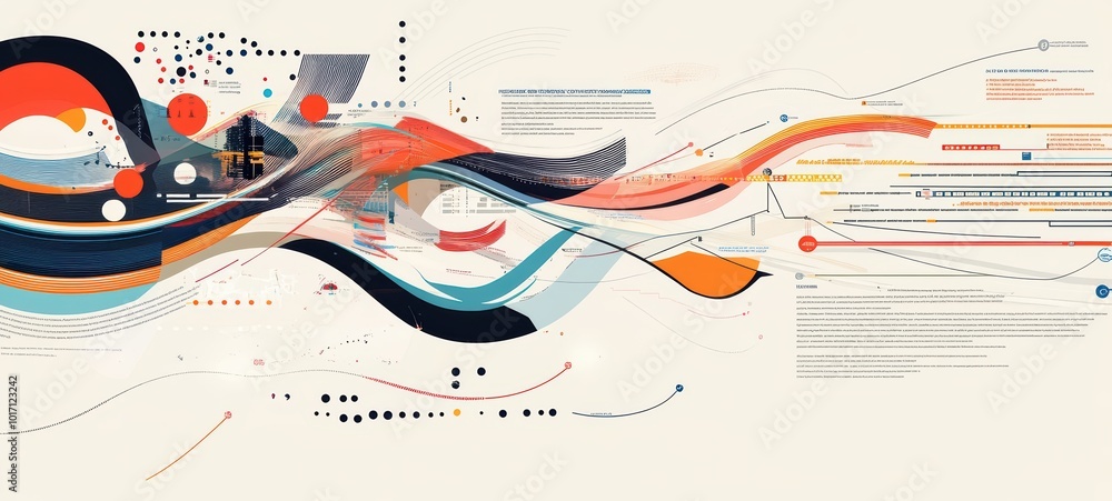 An infographic-style illustration of an income and expense statement ...