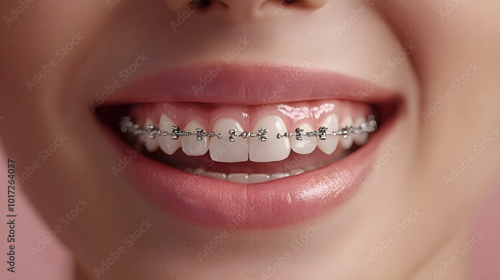 Split image showcasing smile improvement and bite correction after ...