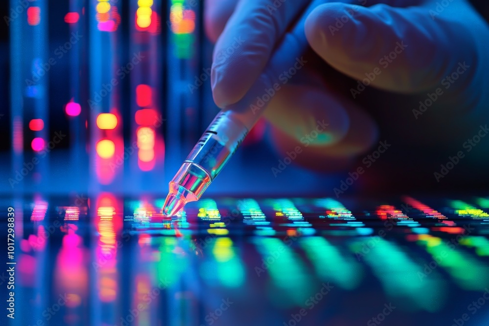 Evolutionary biologists tracking genetic mutations over generations ...