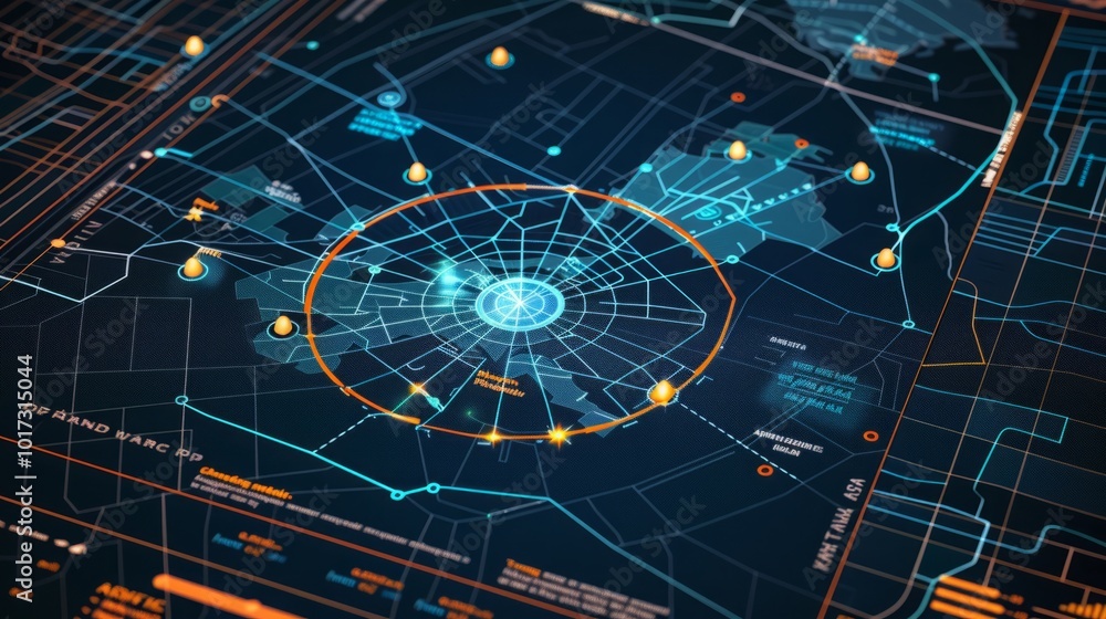 crime,prediction, future, digital, interface, real-time, data, map ...