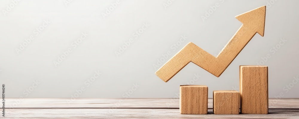 Stock price projection chart with upward and downward trends, featured ...