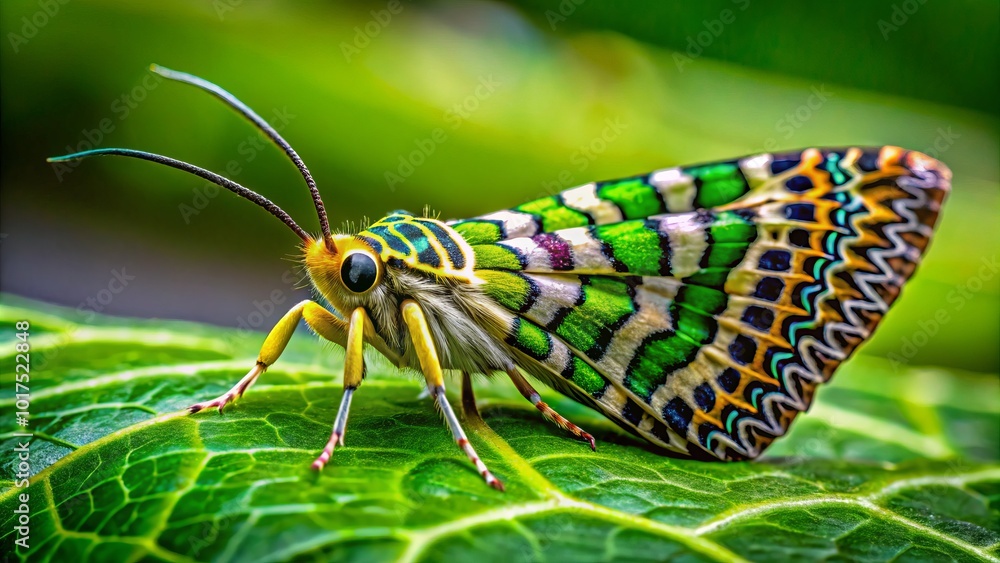 Marvel at a detailed close-up long exposure of the Military Dysphania ...