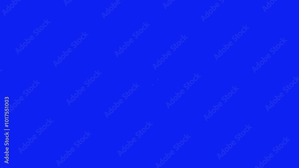 Abstract Real Firework on blue screen chroma key background, 4th of ...