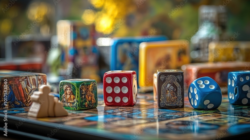 Cinematic Product Photography of Isolated Board Games in High ...