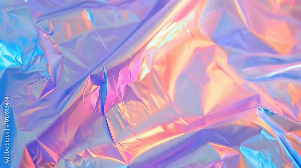 Plastic Wrinkled Film Background - a unique and modern visual. The ...