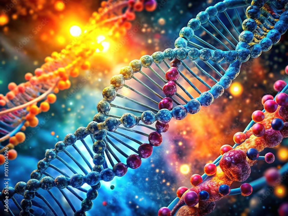 Double Exposure Comparison of RNA and DNA Structures in Molecular ...
