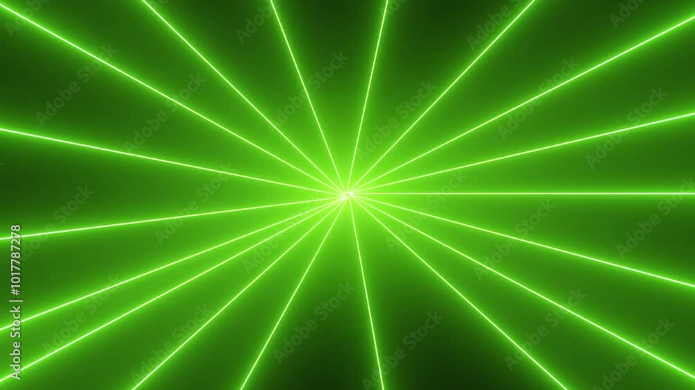 Neon lines loops background animation. Abstract background of flowing ...