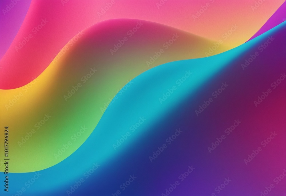 Abstract gradient mesh with warped distortions, creating a surreal and ...