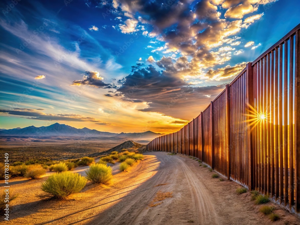 US Mexico Border Wall: A Visual Narrative of Migration and Security ...