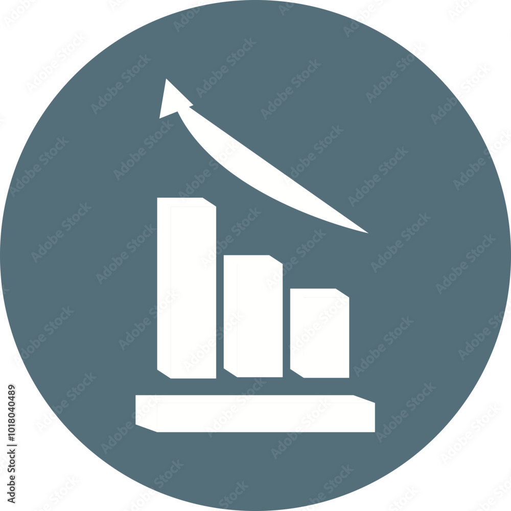 Business infographics icons with different diagram vector illustration ...